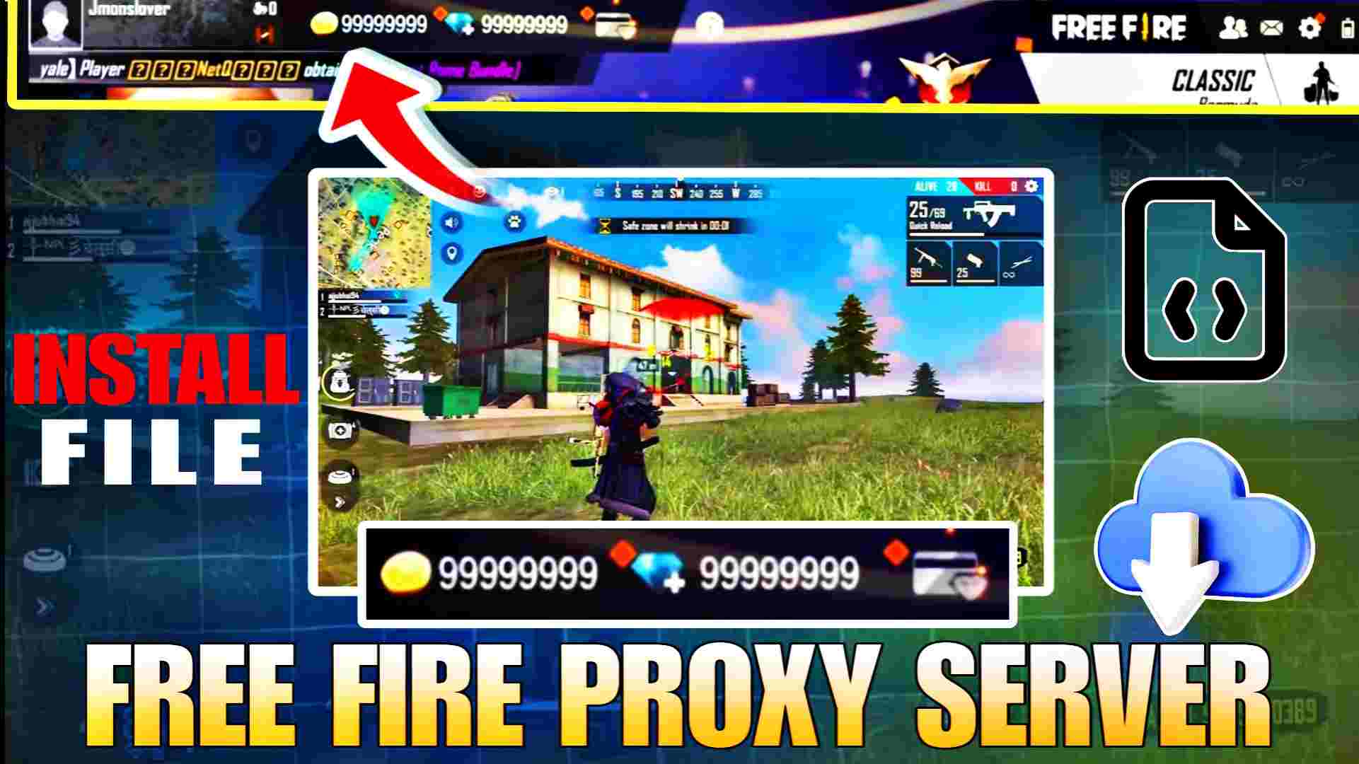 Free Fire Proxy Server क्या है? - Free Fire Proxy Server Download करें – GyansFinder.Com